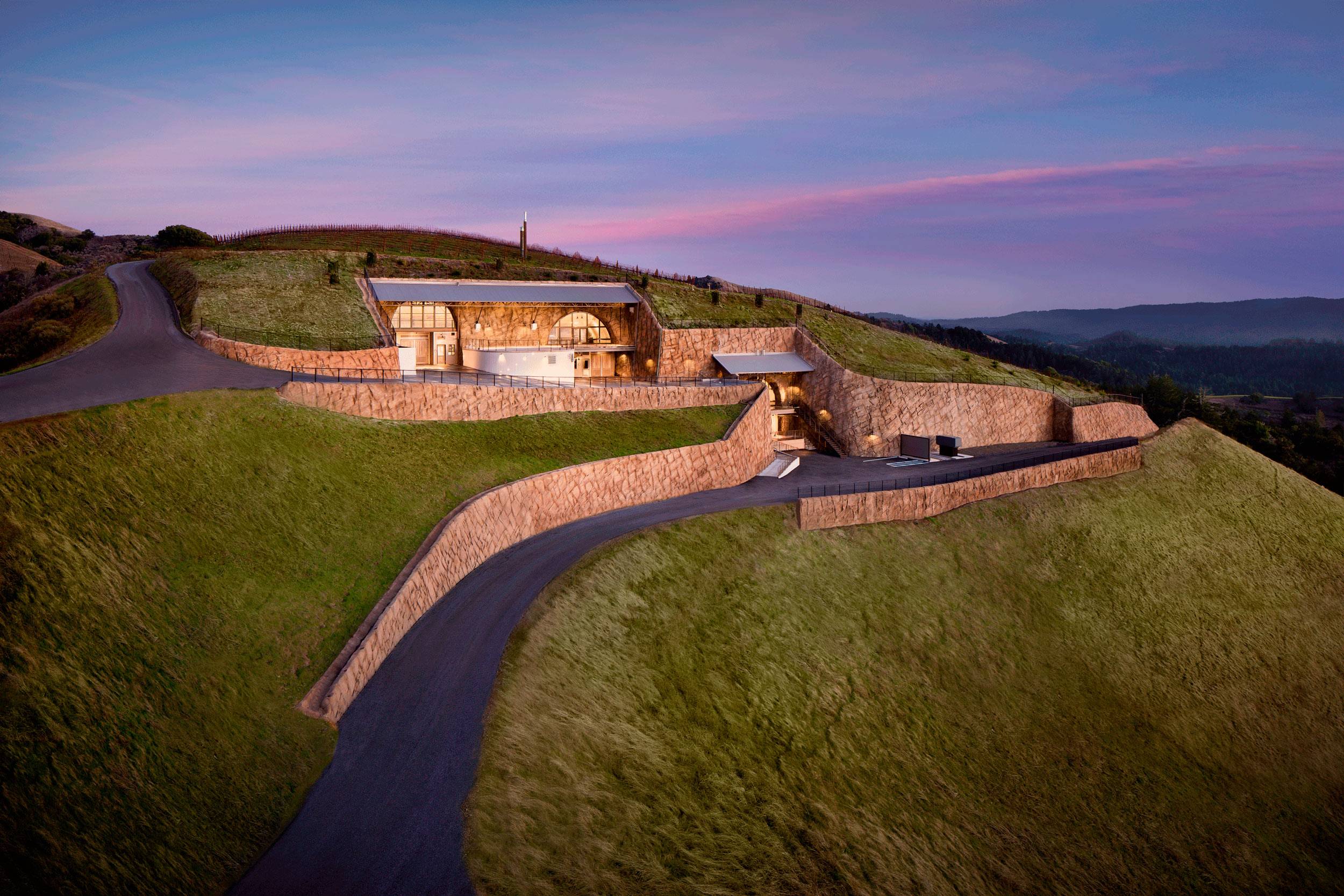 Clos De La Tech Winery - Sierra View General Contractor